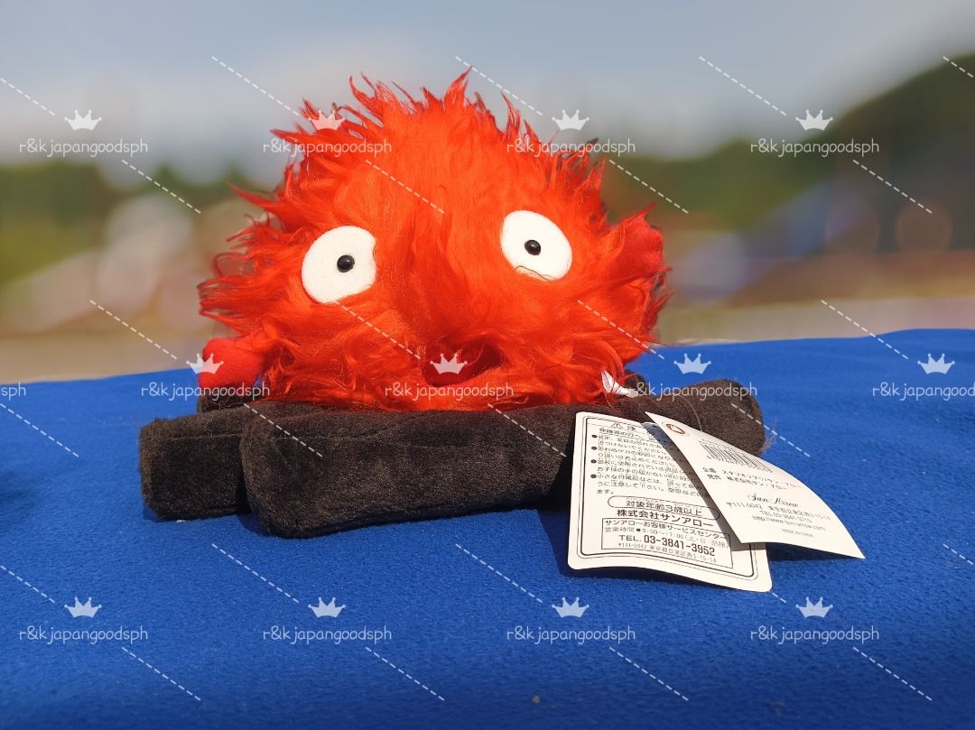Howl's Moving Castle Calcifer Stuffed Toy Plush, Hobbies & Toys, Toys ...