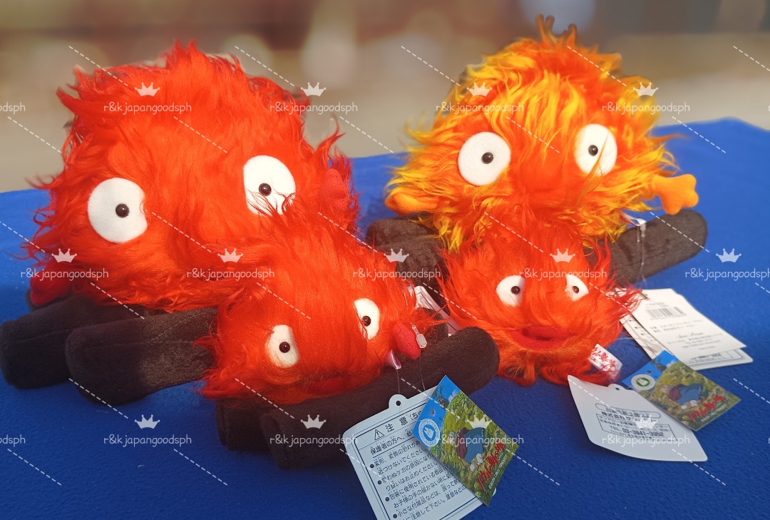 Howl's Moving Castle Calcifer Stuffed Toy Plush, Hobbies & Toys, Toys ...