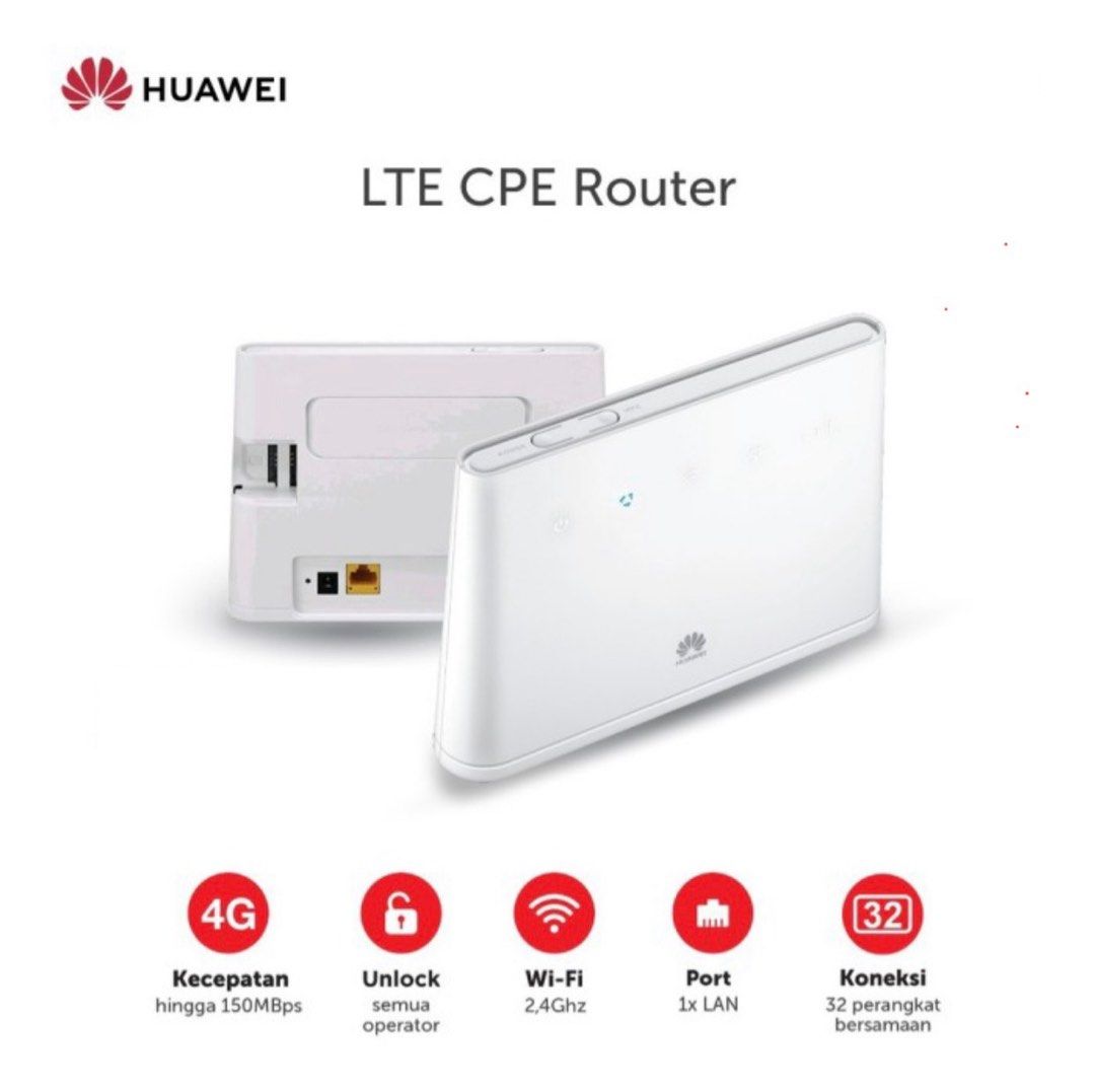 Huawei B311 Router Wireless 4G LTE Cat 4 All Operators Wifi 2.4 GHz ...