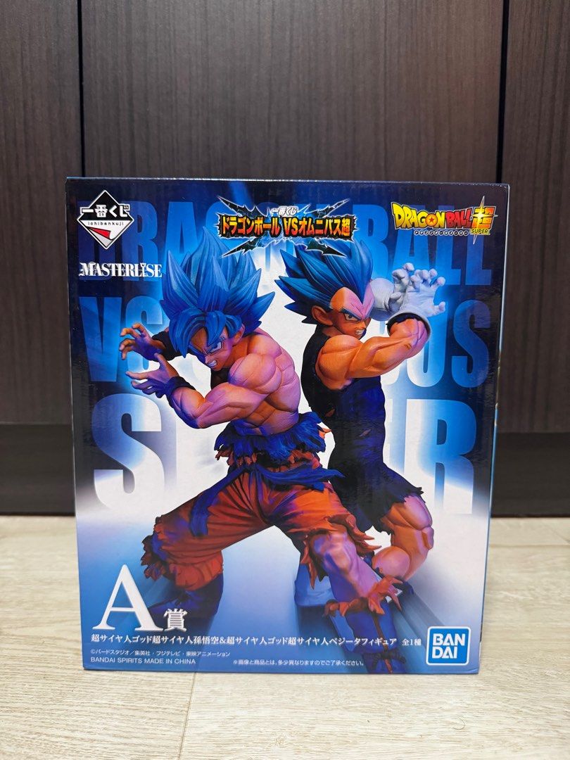 ICHIBAN KUJI: DRAGON BALL VS OMNIBUS SUPER - Prize A - Super Saiyan God Super Saiyan Son Goku ...