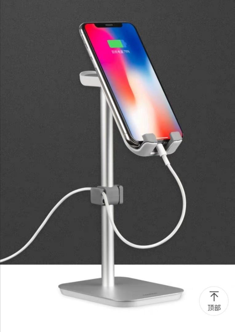 [In Stock] 2 in 1 Headphone and Handphone stand | Adjustable angle ...