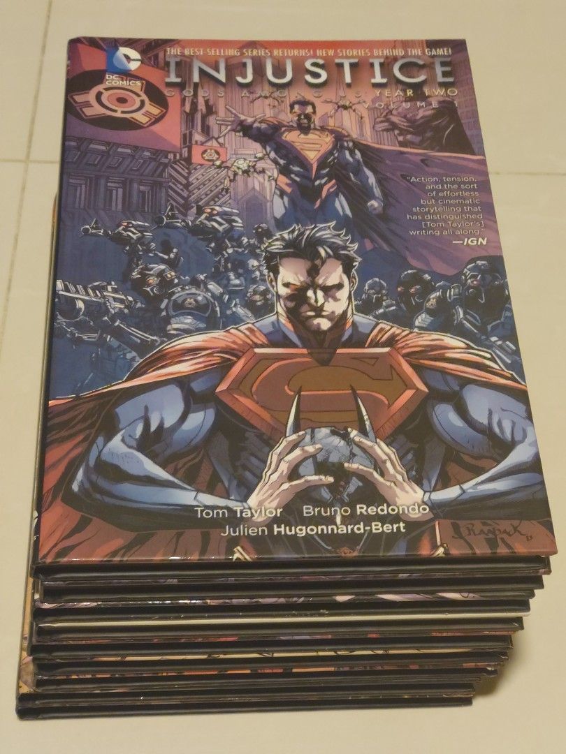 Injustice - Gods Among Us (Hard Cover) Year 1 to Year 5 Complete ...