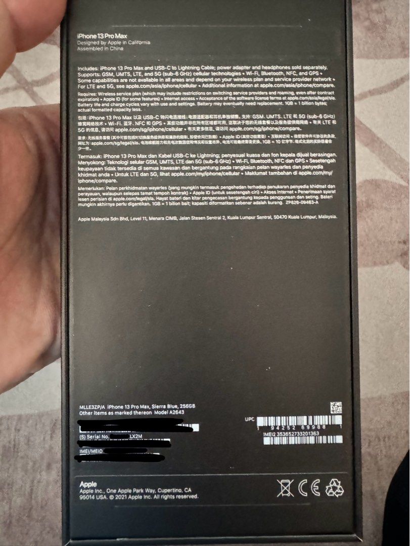 IPHONE 13 PRO MAX 256GB (FAST DEAL @ $900), Mobile Phones & Gadgets ...