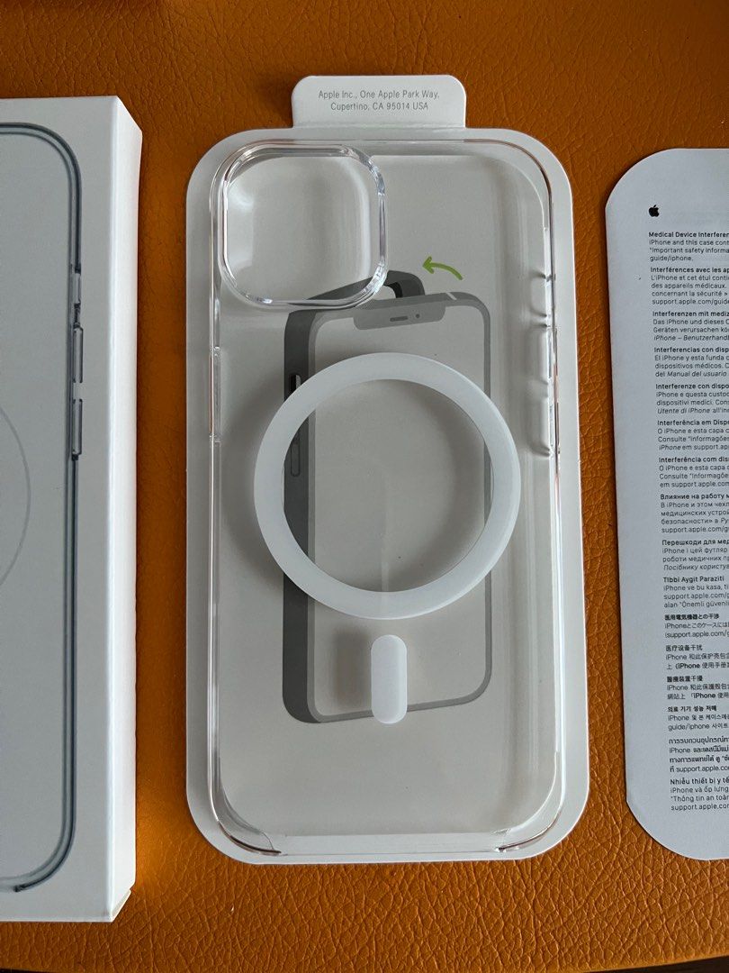 iPhone 15 Magsafe Clear Transparent Thin Hard Case, Mobile Phones ...