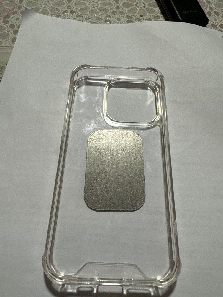 IPHONE 15 pro transparent back case, Mobile Phones & Gadgets, Mobile ...