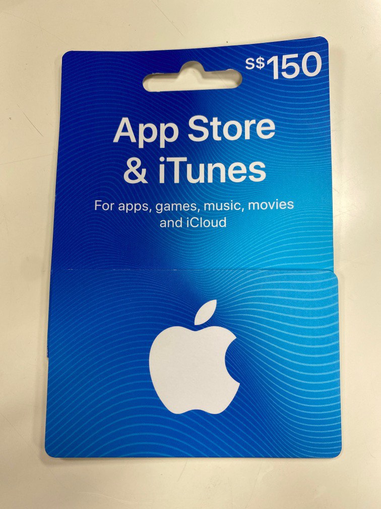 iTunes Gift Card, Tickets & Vouchers, Store Credits on Carousell