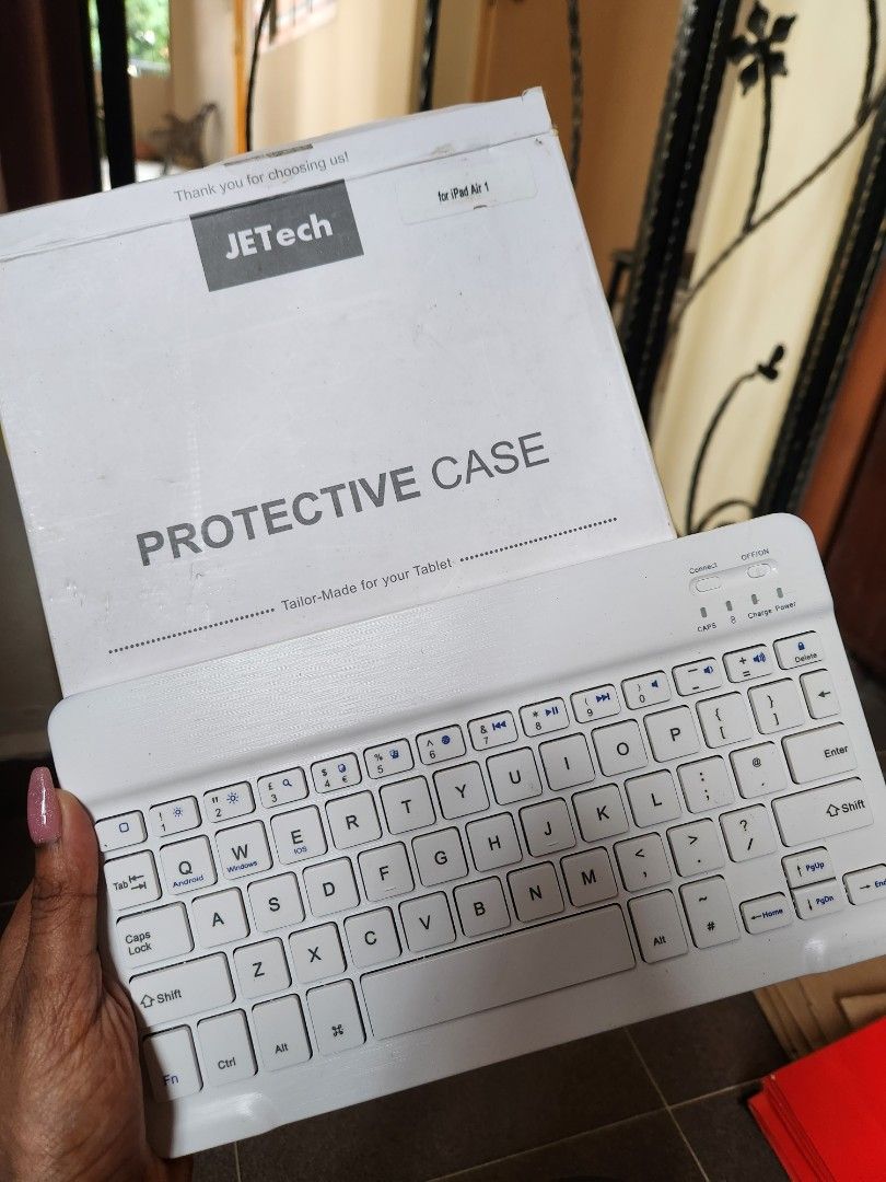 JETech iPad Air 1 Keyboard Wireless Compatible with Android Wireless ...