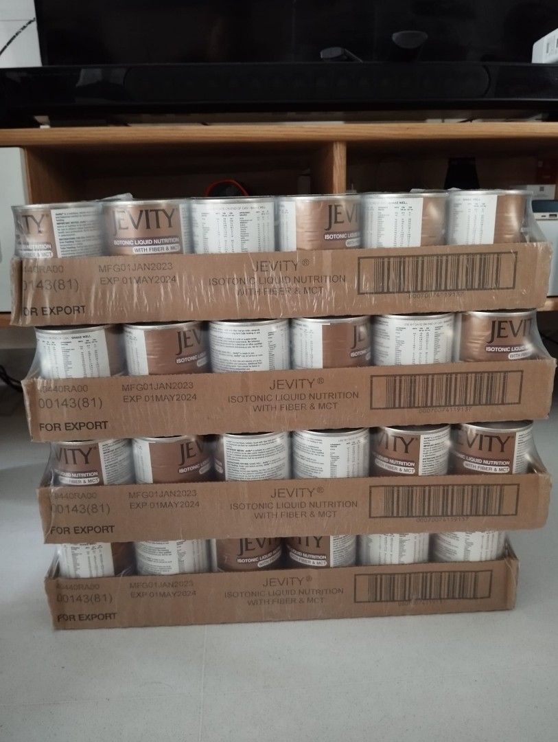 Jevity milk 4 cartons, Health & Nutrition, Health Supplements, Health ...