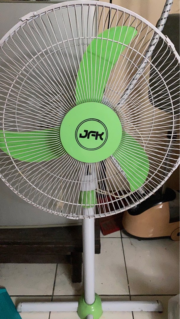 JFK table fan, Furniture & Home Living, Lighting & Fans, Fans on Carousell