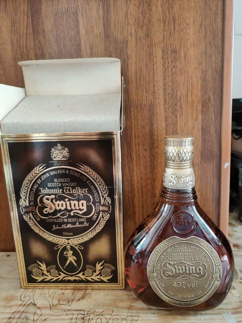 Johnnie walker SWING 750ML, Food & Drinks, Alcoholic Beverages on Carousell