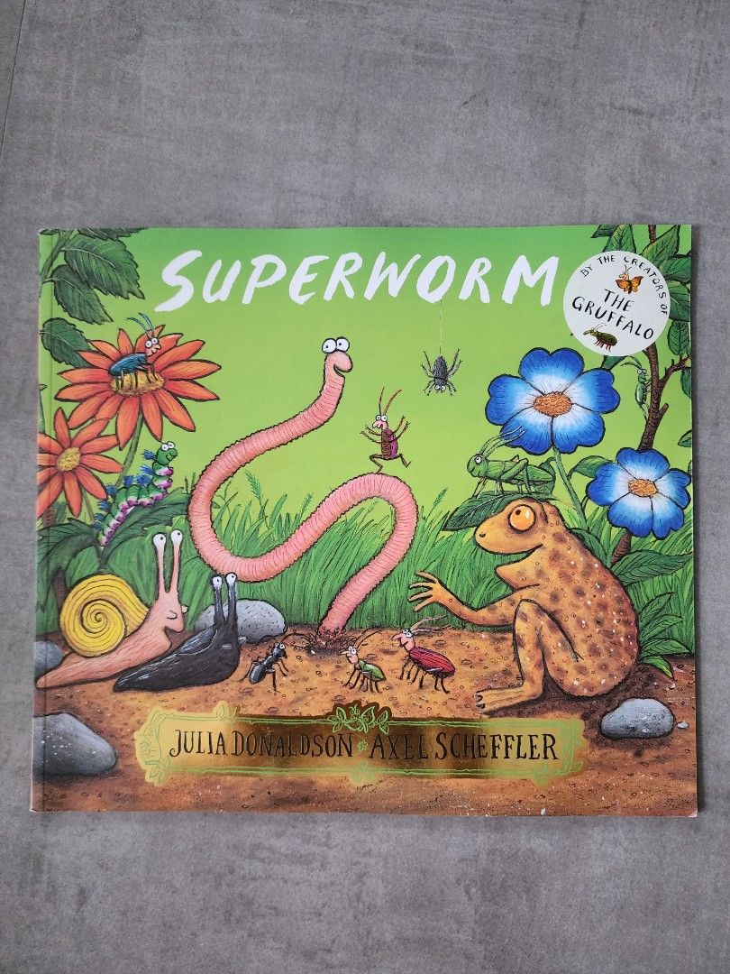 Julia Donaldson Superworm, Hobbies & Toys, Books & Magazines, Children ...