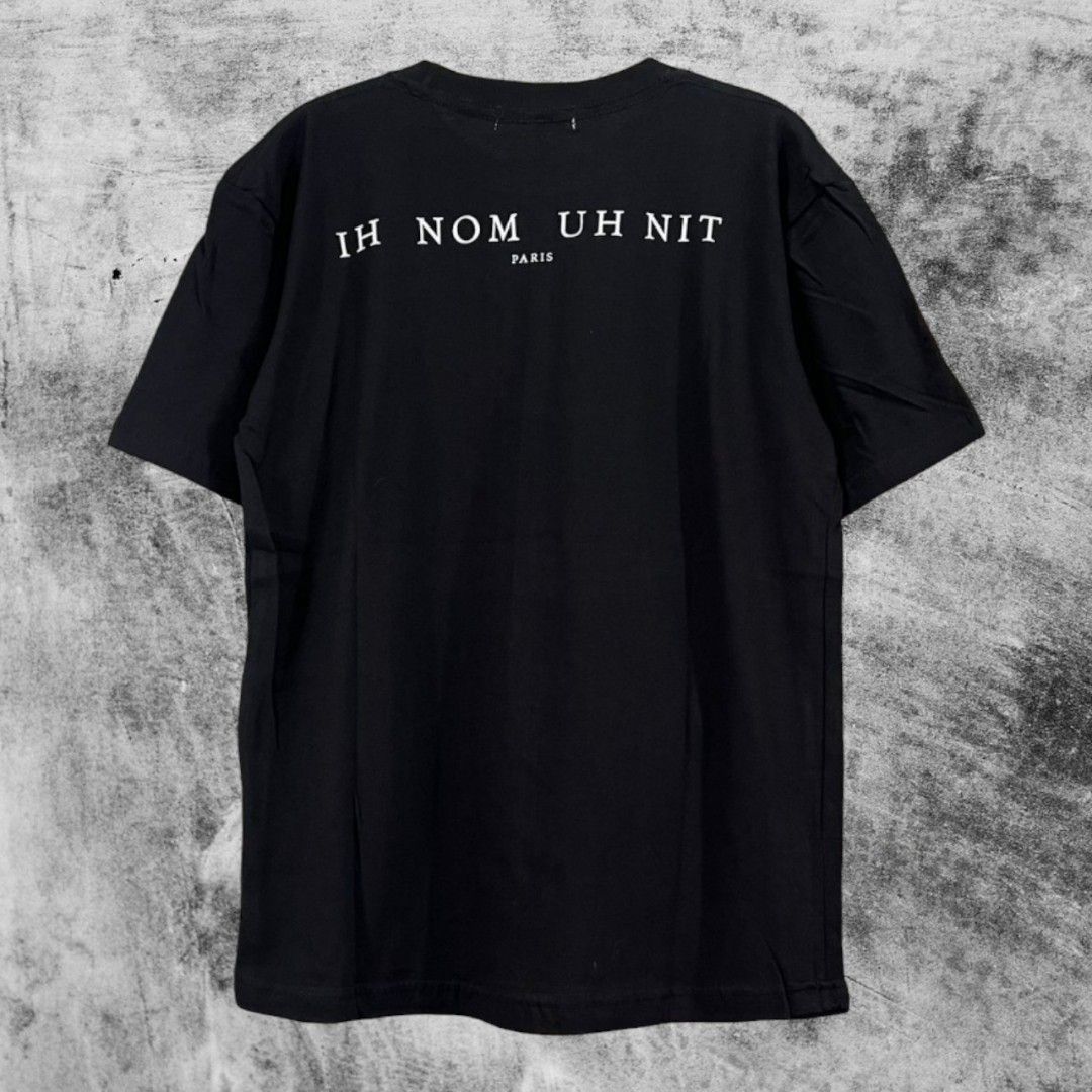 Kaos Ih Nom Uh Nit Boy Face Hitam, Fesyen Pria, Pakaian , Atasan di ...