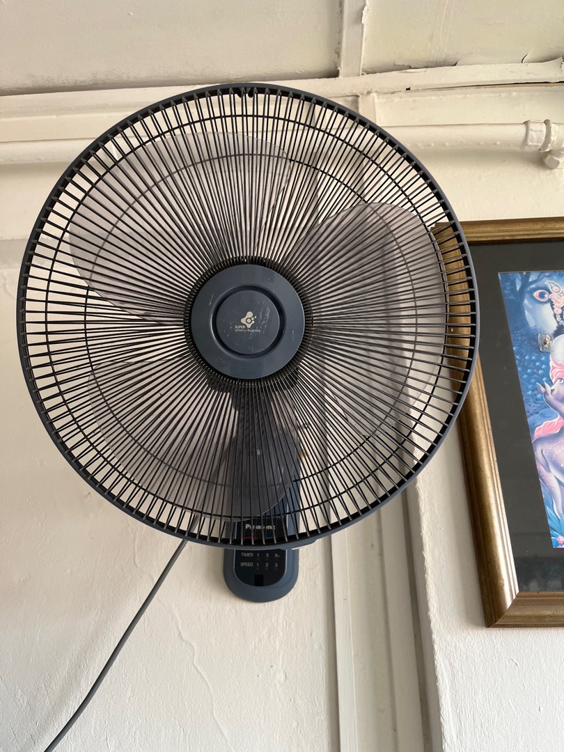 Panasonic wall fan, Furniture & Home Living, Lighting & Fans, Fans on ...