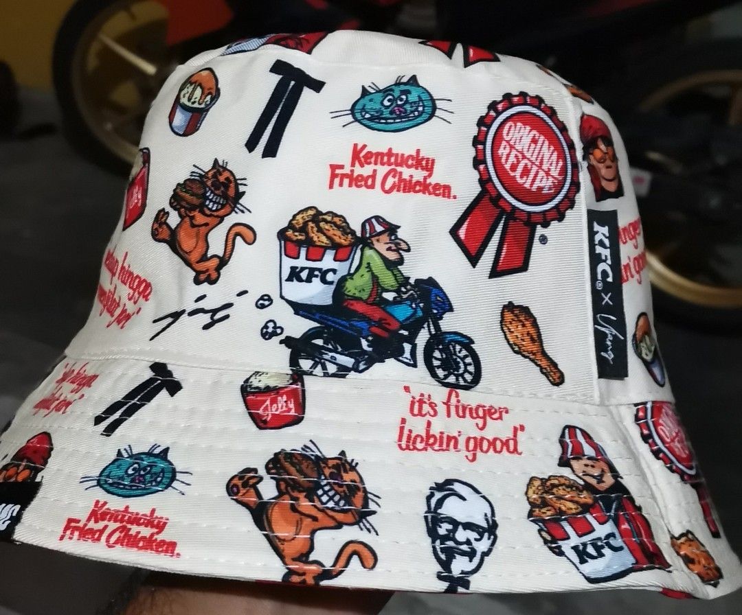 KFC x Ujang x PMC (bucket hat limited edition), Men's Fashion, Watches ...
