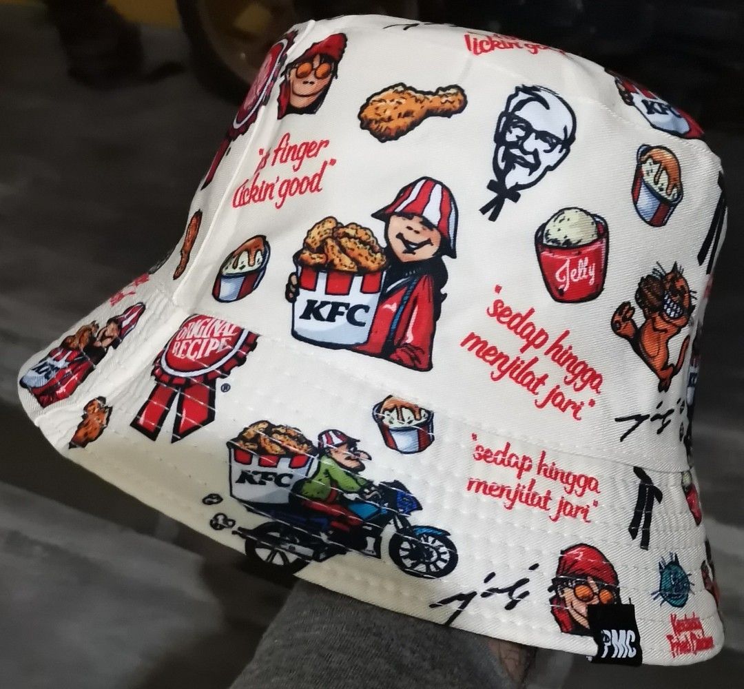 KFC x Ujang x PMC (bucket hat limited edition), Men's Fashion, Watches ...