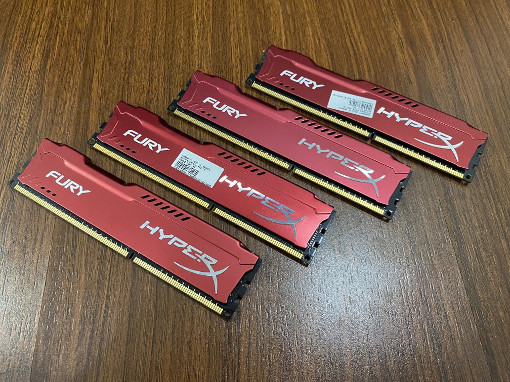 Kingston HyperX Fury DDR3 4GB 1866MHz Kingston HyperX Fury DDR3 RAM ...