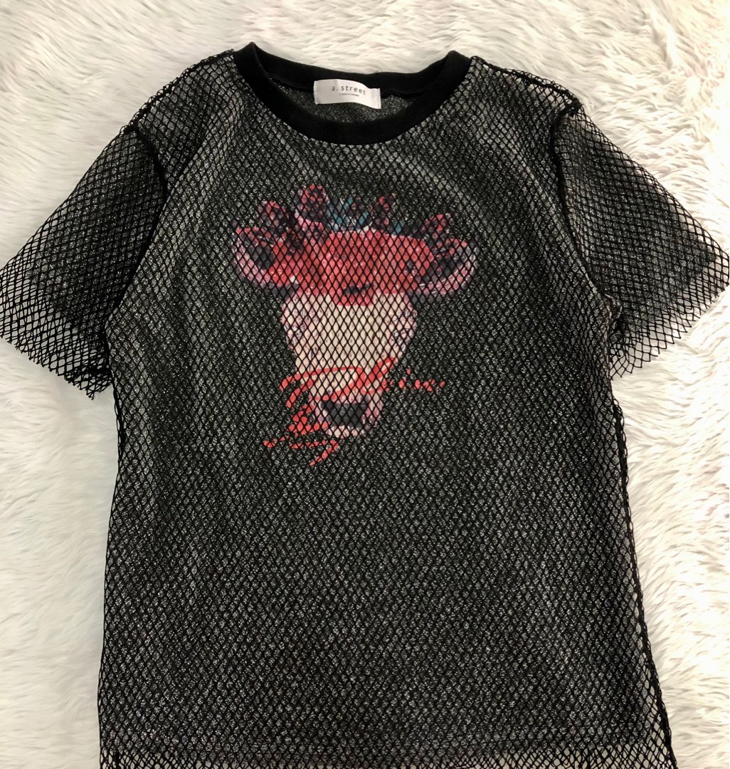 Fishnet top, Women's Fashion, Tops, Shirts on Carousell