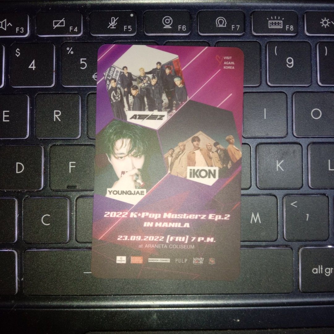KPM2 CONCERT OFFICIAL SOUVENIR CARD, Hobbies & Toys, Memorabilia ...