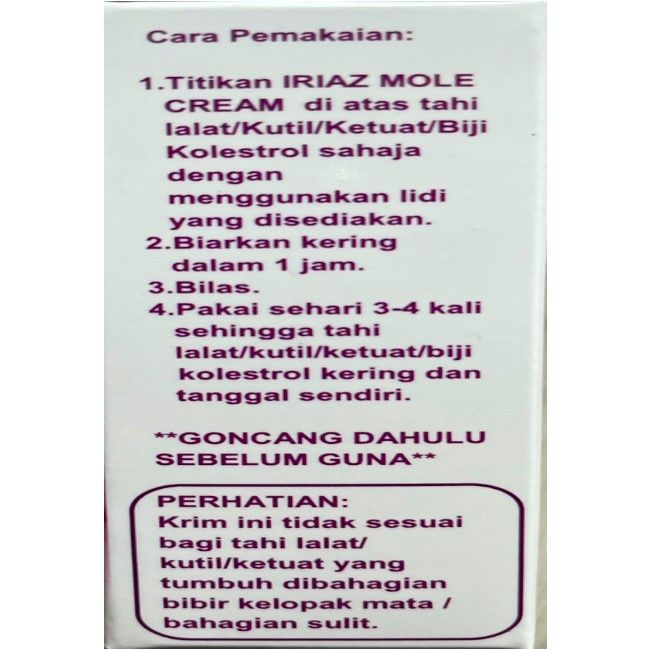 Krim kutil Dan tahi lalat, Beauty & Personal Care, Face, Face Care on ...