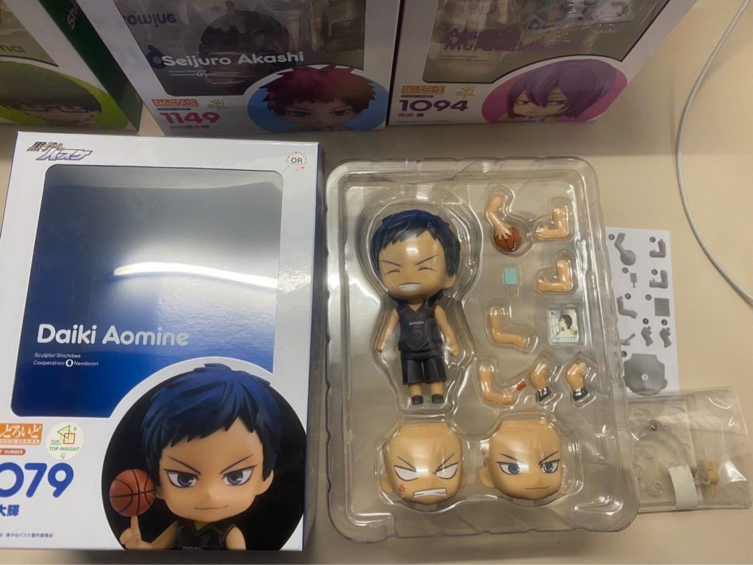 kuroko's basketball nendoroid set | knb kise aomine kagami, Hobbies ...