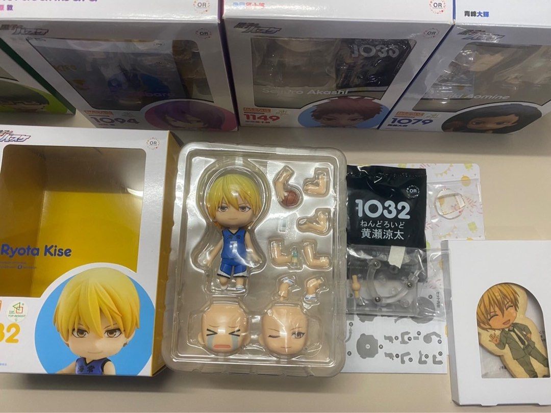 kuroko's basketball nendoroid set | knb kise aomine kagami, Hobbies ...
