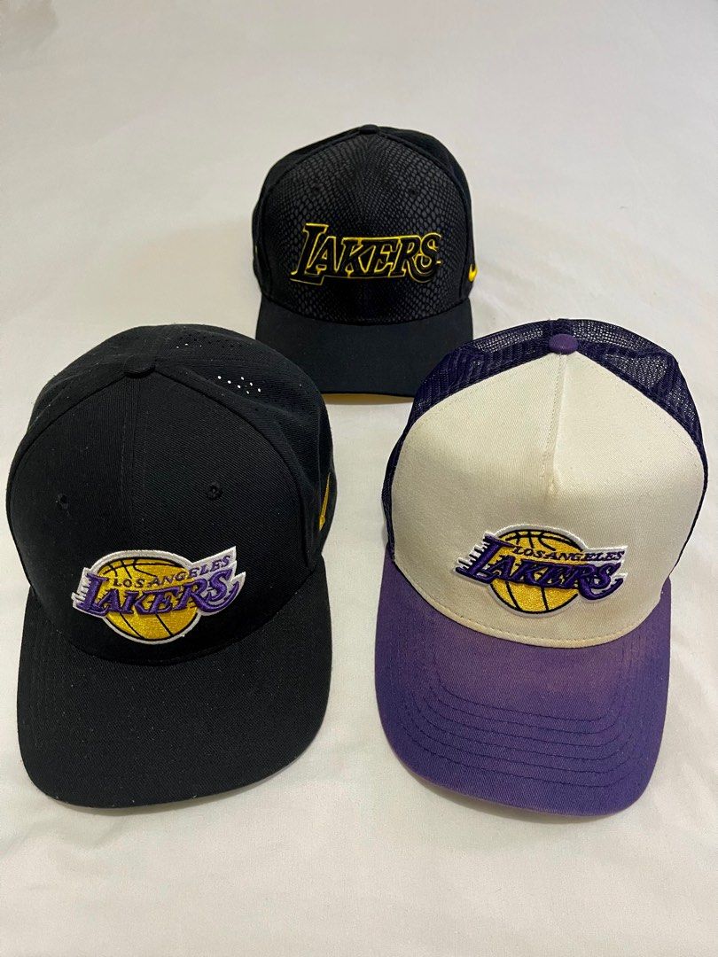 LA Lakers cap, Men's Fashion, Watches & Accessories, Caps & Hats on ...