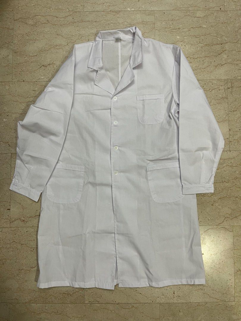 Lab Coat - Long Sleeve (XL), Everything Else on Carousell