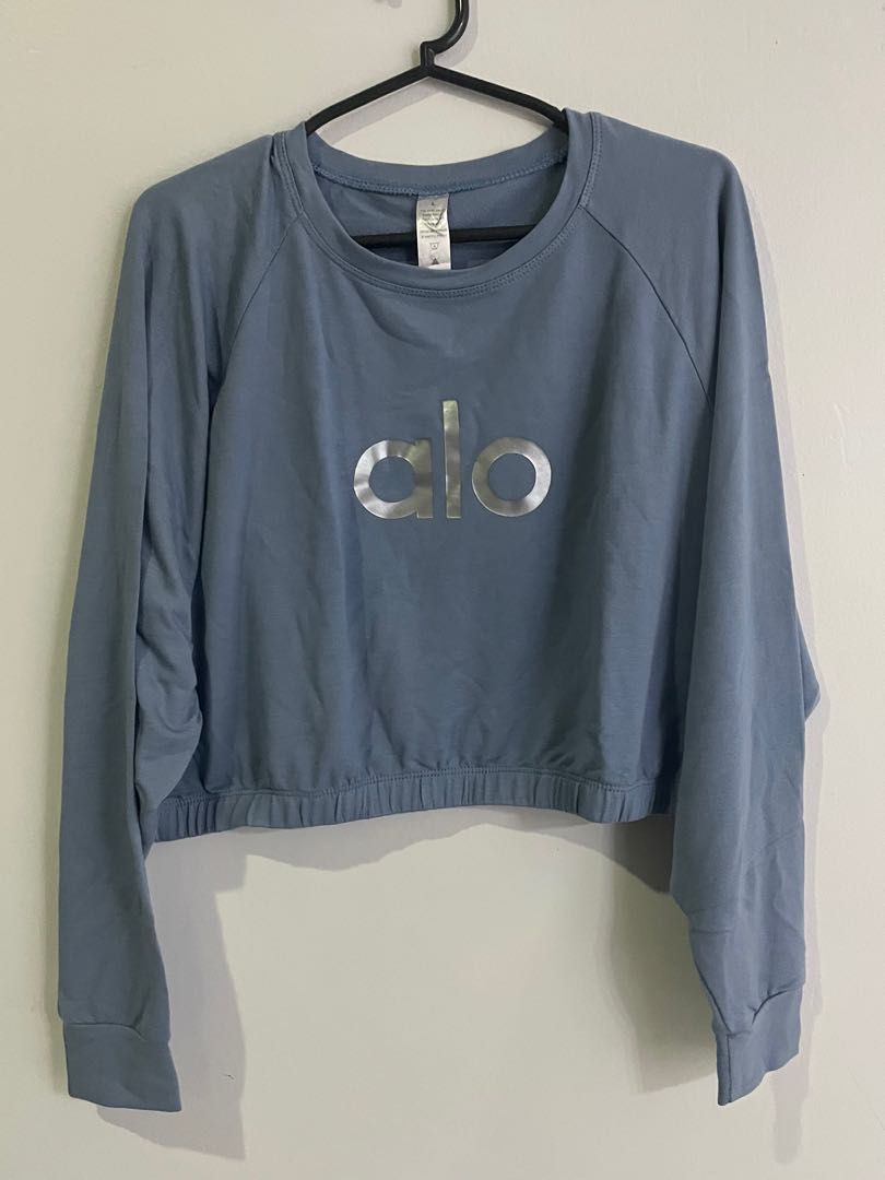 LARGE Alo Sweater, Women's Fashion, Coats, Jackets and Outerwear on ...