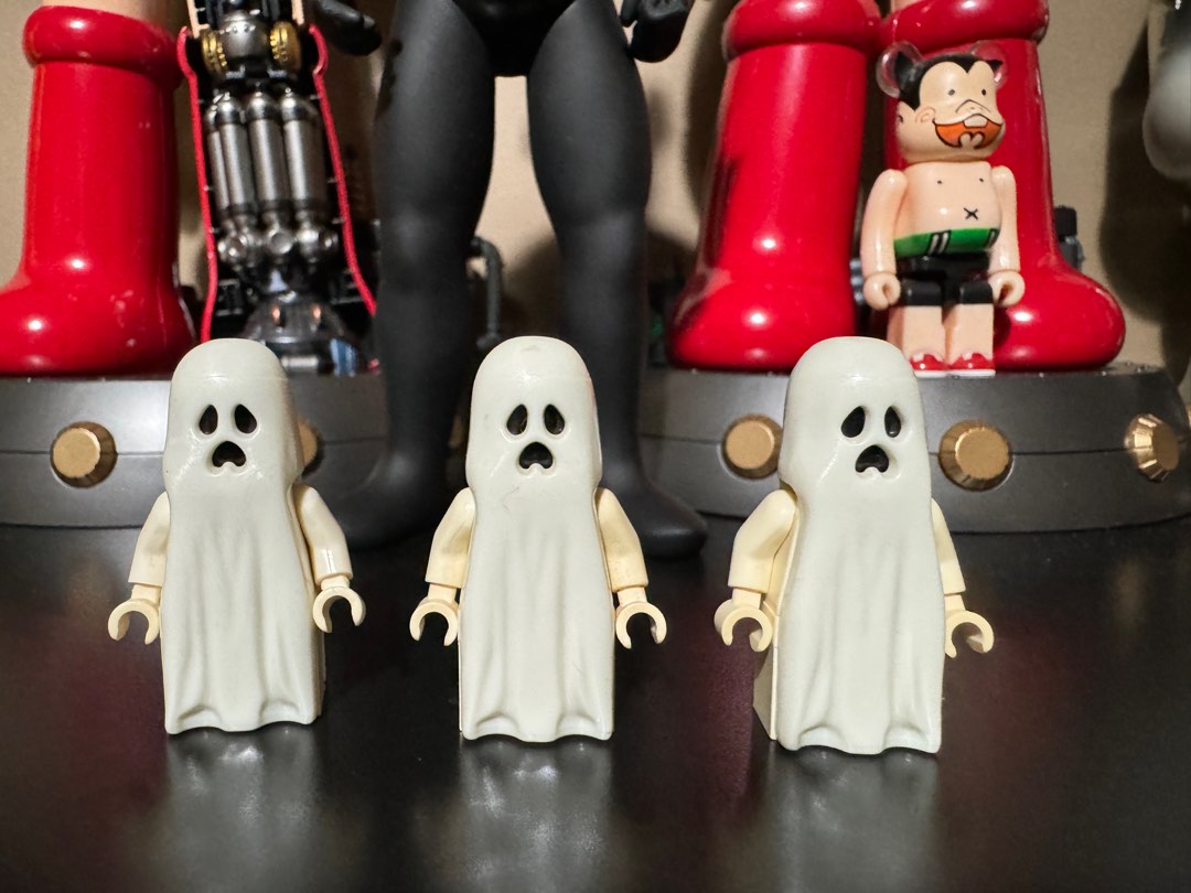 Lego GID Ghost Minifigs Set of 3, Hobbies & Toys, Toys & Games on Carousell