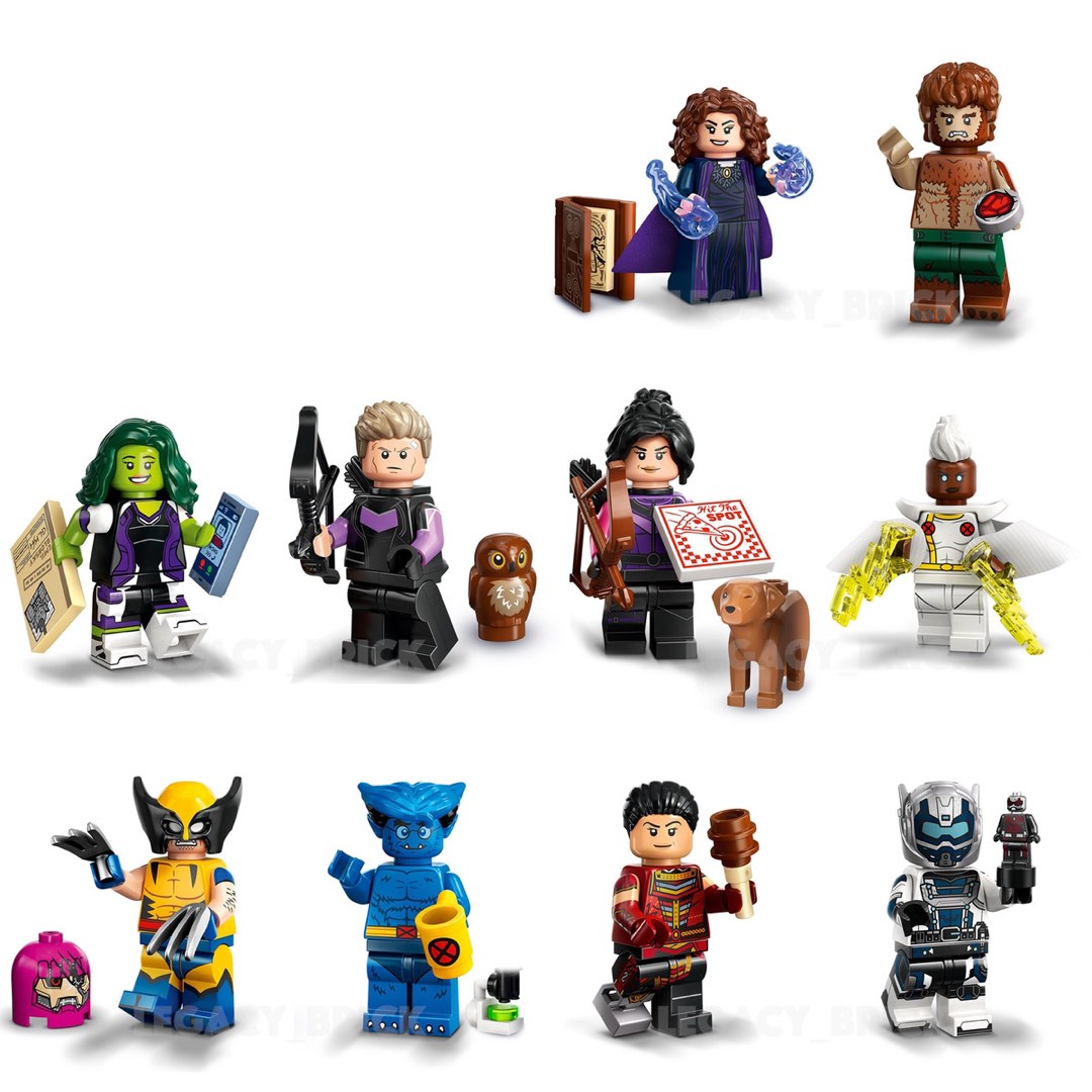Lego Marvel CMF series 2 Minifigures, Hobbies & Toys, Toys & Games on ...
