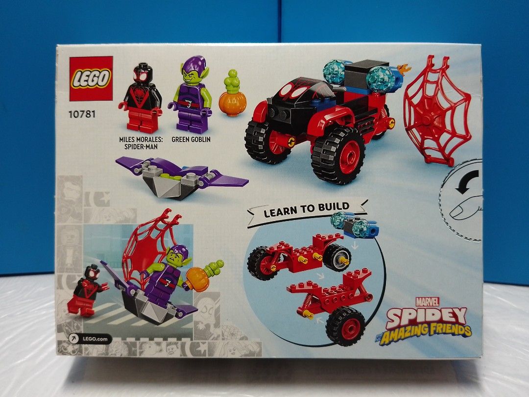 Lego Marvel Spidey And His Amazing Friends (10781) Spider-Man's Techno ...