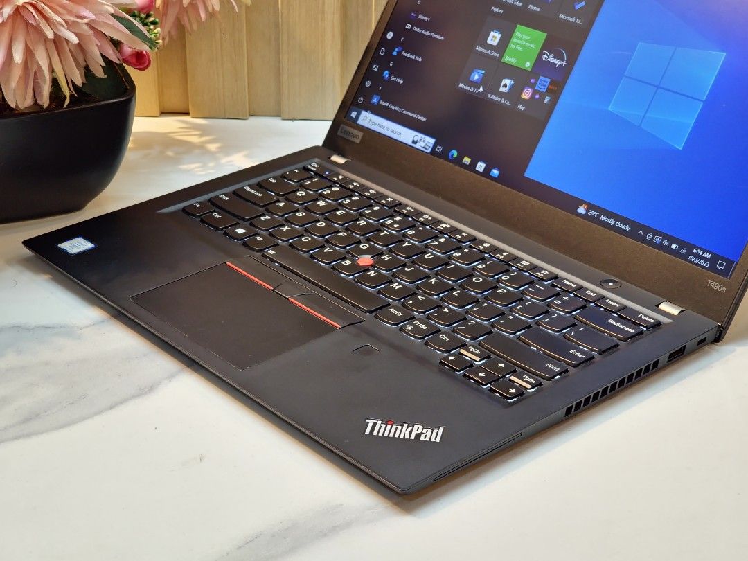 Lenovo ThinkPad T490s i7-8th Gen 16GB RAM 1TB SSD FULL HD Backlit KB ...