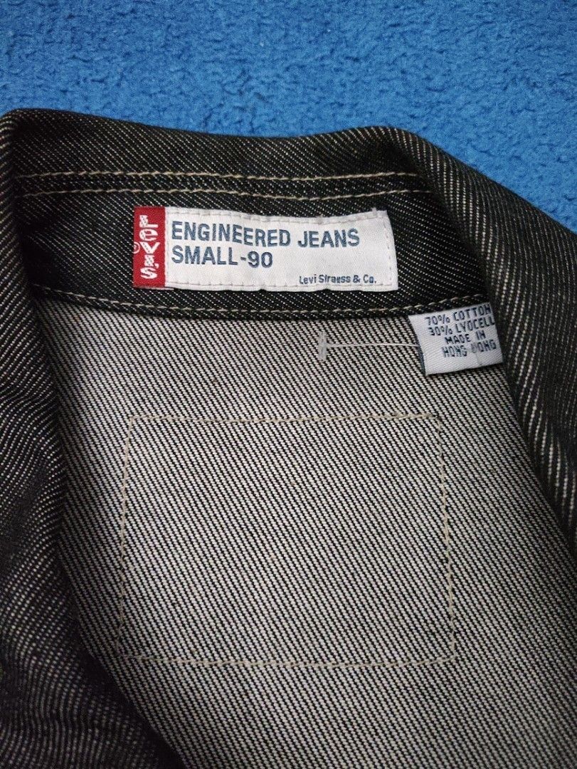 Levi's Engineered Jeans Denim Jacket Type 1 Style, Men's Fashion, Coats ...