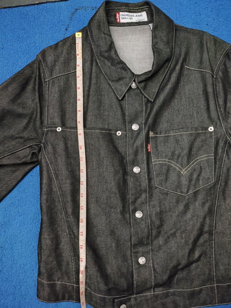 Levi's Engineered Jeans Denim Jacket Type 1 Style, Men's Fashion, Coats ...