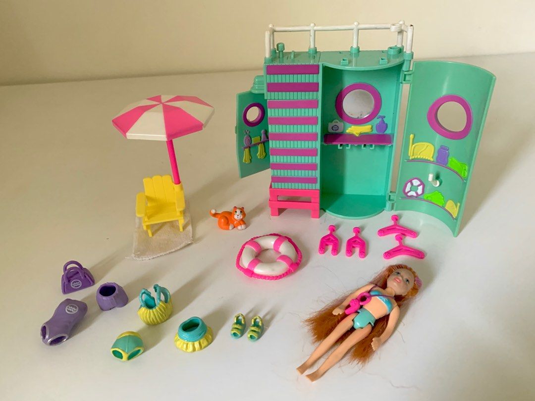 Lifeguard Tower - Splashin Fashion Polly Pocket, Hobbies & Toys, Toys ...
