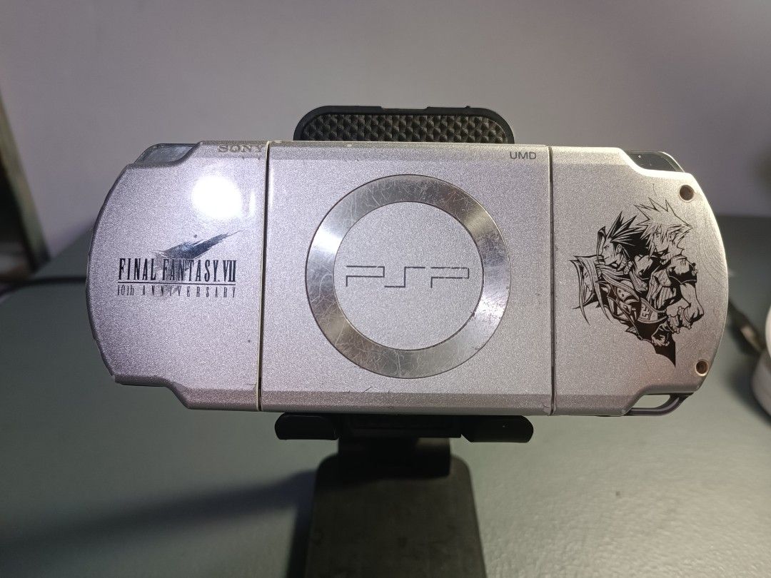 Limited Edition PSP 2004 Slim FF7 Crisis Core 10th Anniversary Edition ...