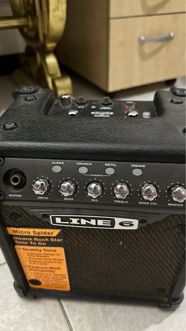 Line 6 Micro Spider, Audio, Soundbars, Speakers & Amplifiers on Carousell