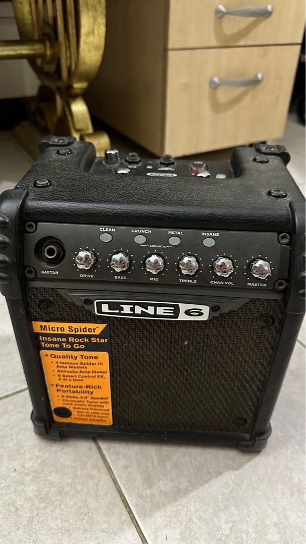Line 6 Micro Spider, Audio, Soundbars, Speakers & Amplifiers on Carousell