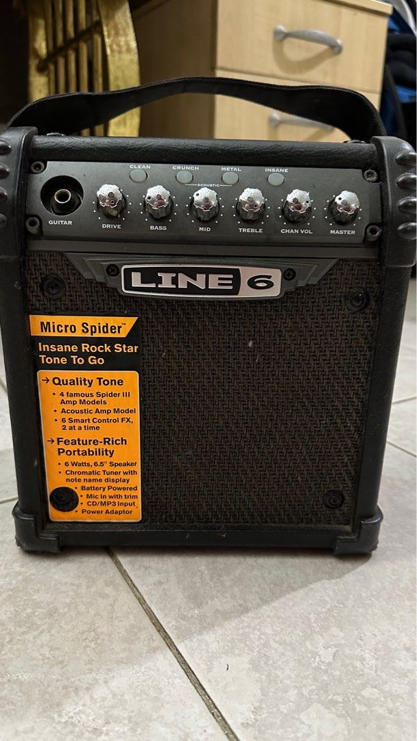Line 6 Micro Spider, Audio, Soundbars, Speakers & Amplifiers on Carousell