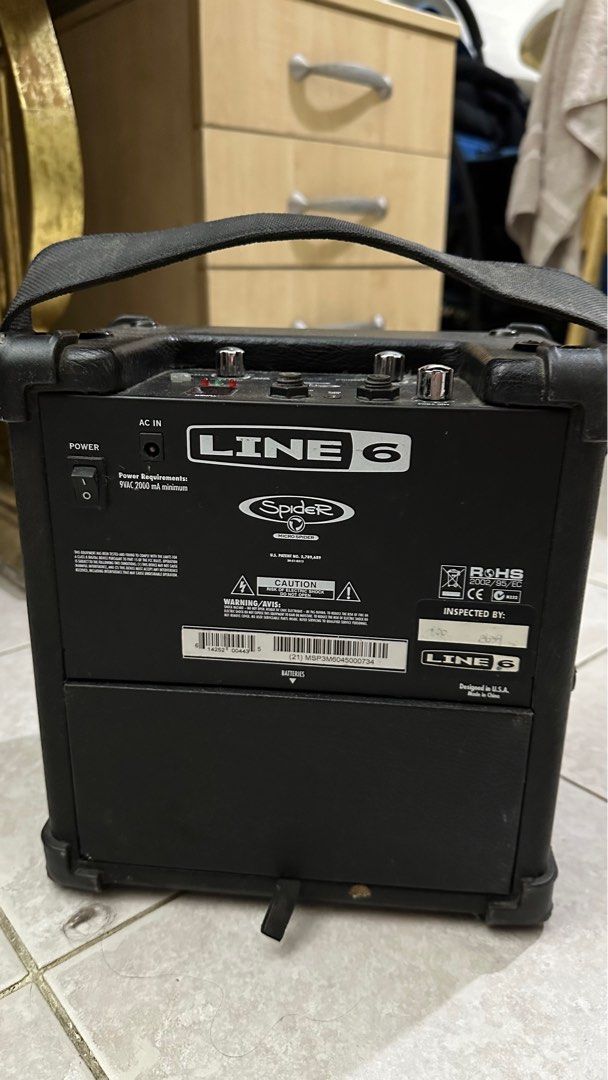 Line 6 Micro Spider, Audio, Soundbars, Speakers & Amplifiers on Carousell