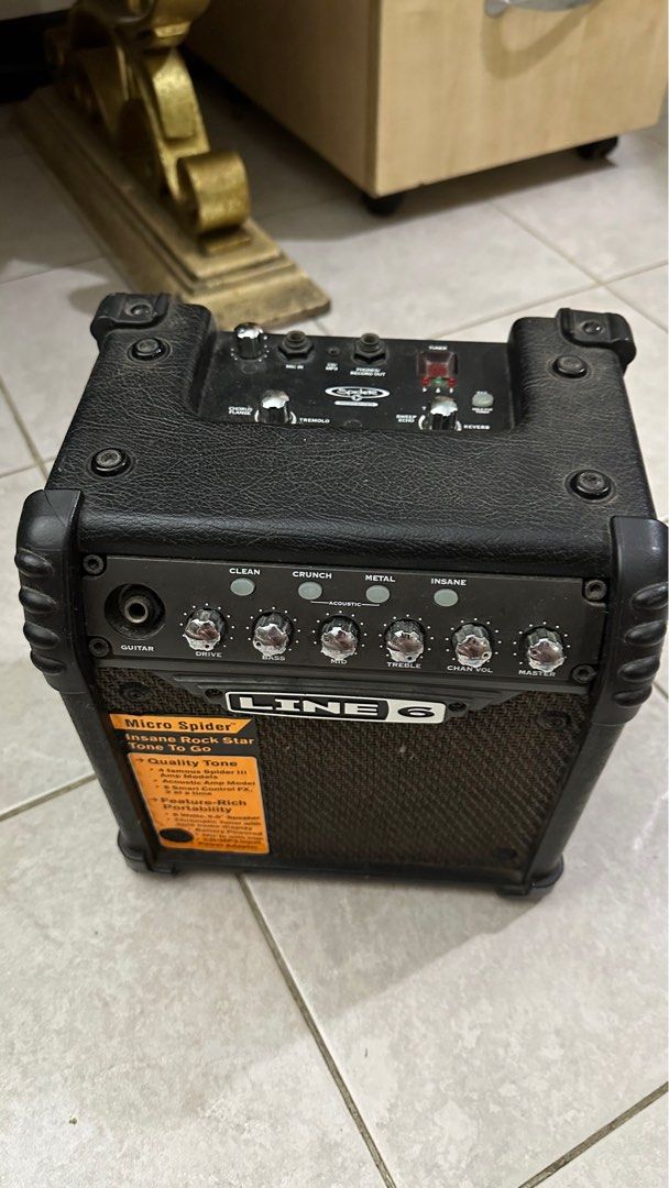 Line 6 Micro Spider, Audio, Soundbars, Speakers & Amplifiers on Carousell