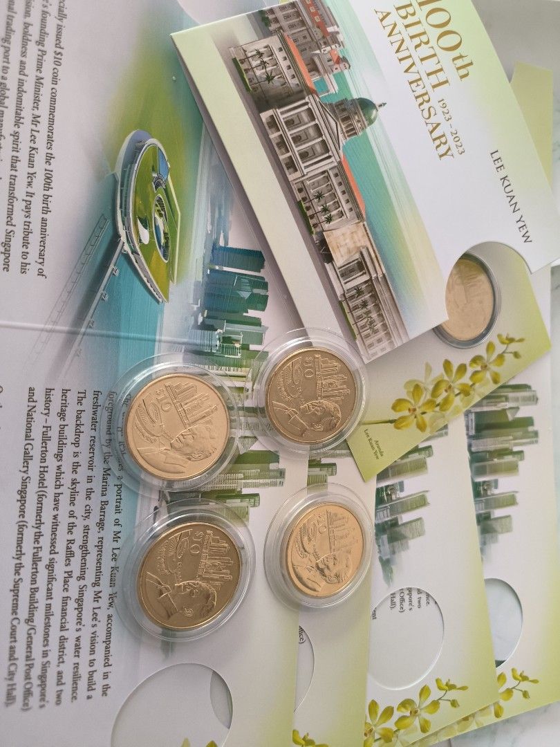LKY 100th birth anniversary coin, Hobbies & Toys, Memorabilia ...