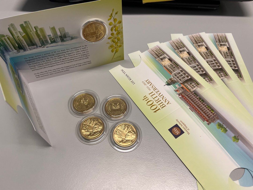 LKY 100th Birth Anniversary coin, Hobbies & Toys, Memorabilia ...