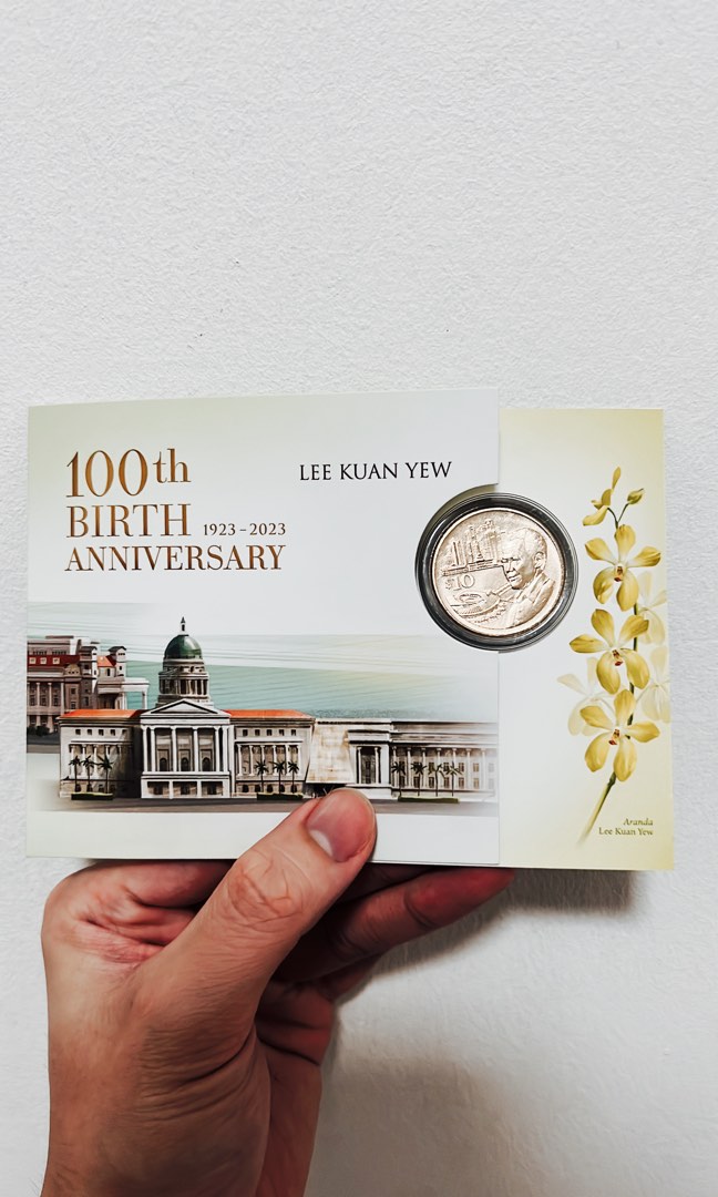LKY 100th birth anniversary coins, Hobbies & Toys, Memorabilia ...