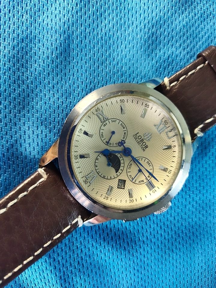 Lobor Collection LB-S8170M 42mm Exhibition Back Date Automatic ...