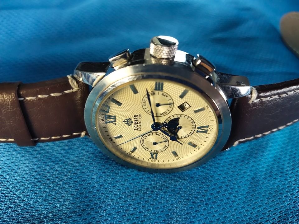 Lobor Collection LB-S8170M 42mm Exhibition Back Date Automatic ...