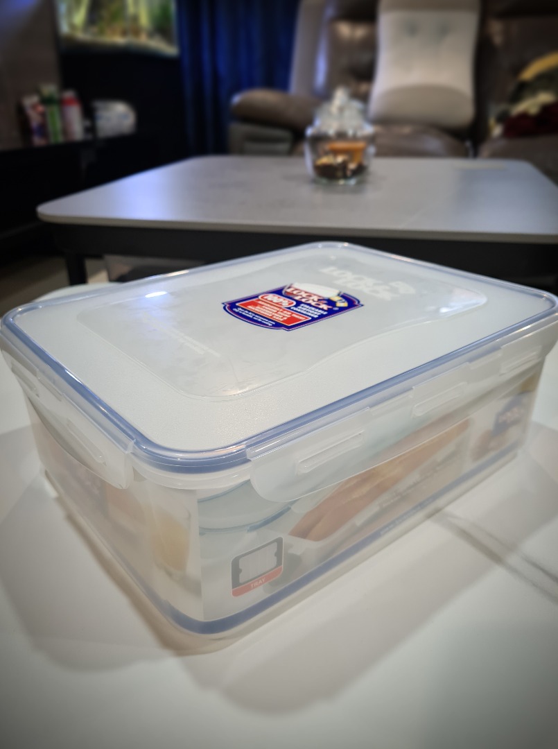 Lock & Lock Food Container 3.9L (HPL-834), Furniture & Home Living ...