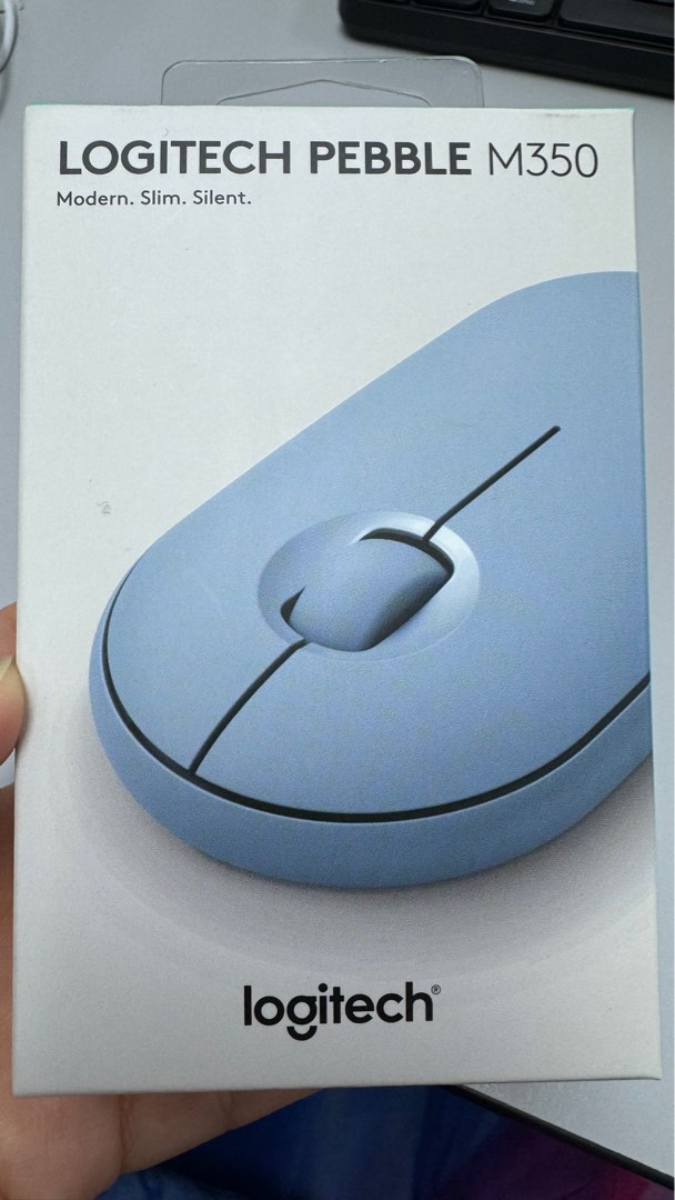 Logitech Pebble M350 (blue), Computers & Tech, Parts & Accessories, Mouse & Mousepads on Carousell