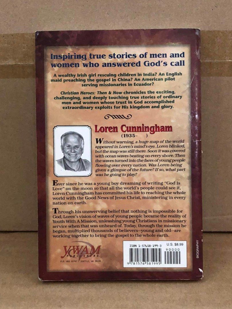 Loren Cunningham Into The World Christian Heroes Then and Now Christian ...
