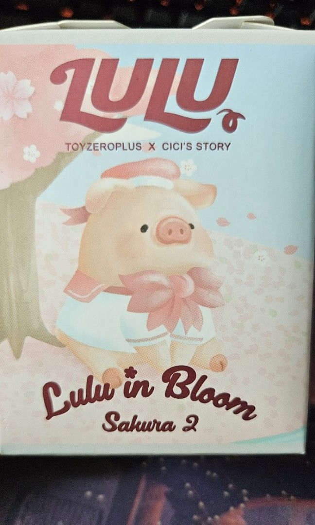 Lulu the piggy | Lulu in bloom Sakura 2, Hobbies & Toys, Toys & Games ...
